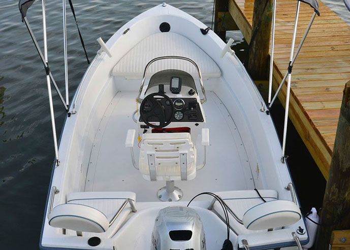 Topsail Boat Rental - Topsail Boat Rentals - 15 Foot Center Console