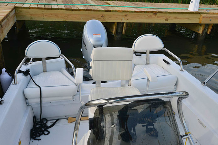 Topsail Boat Rental - Topsail Boat Rentals - 15 Foot Center Console