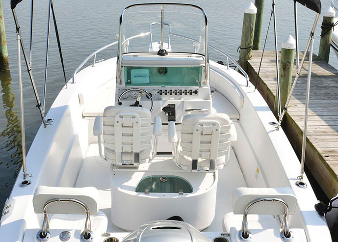 Topsail Boat Rental - 19 Foot Center Console