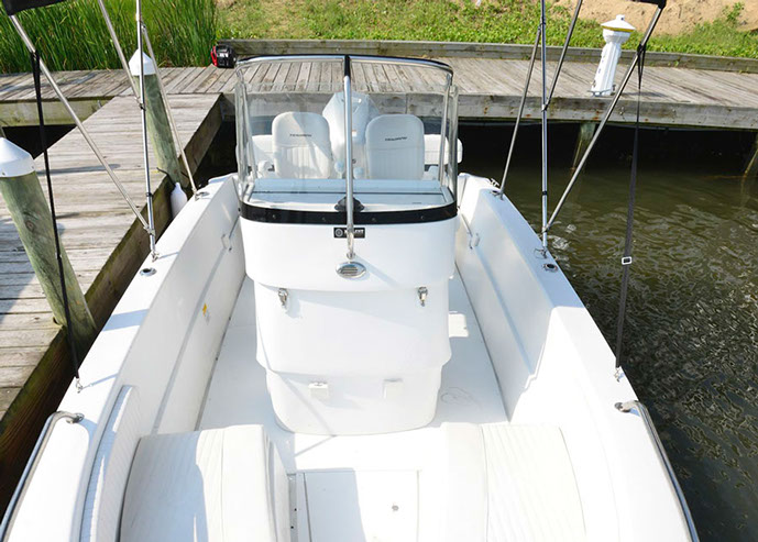 Topsail Boat Rental - 19 Foot Center Console
