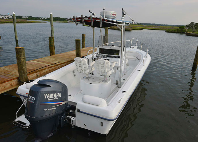 Topsail Boat Rental - 21 Foot Center Console