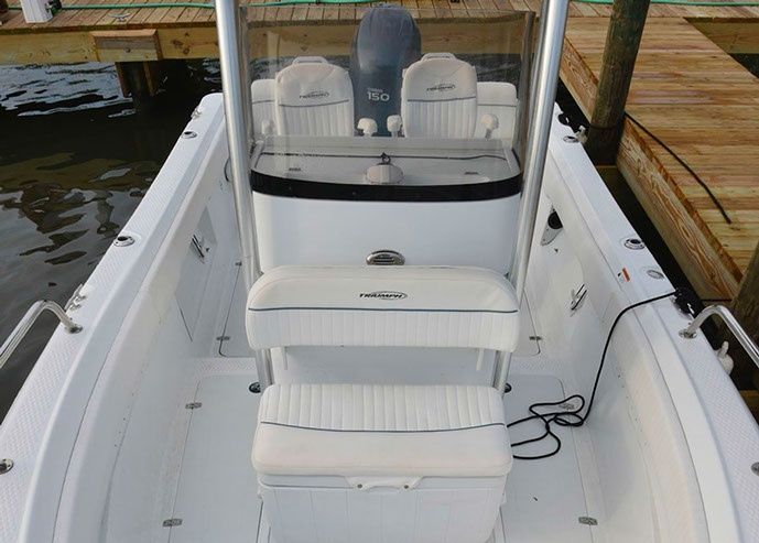Topsail Boat Rental - 21 Foot Center Console